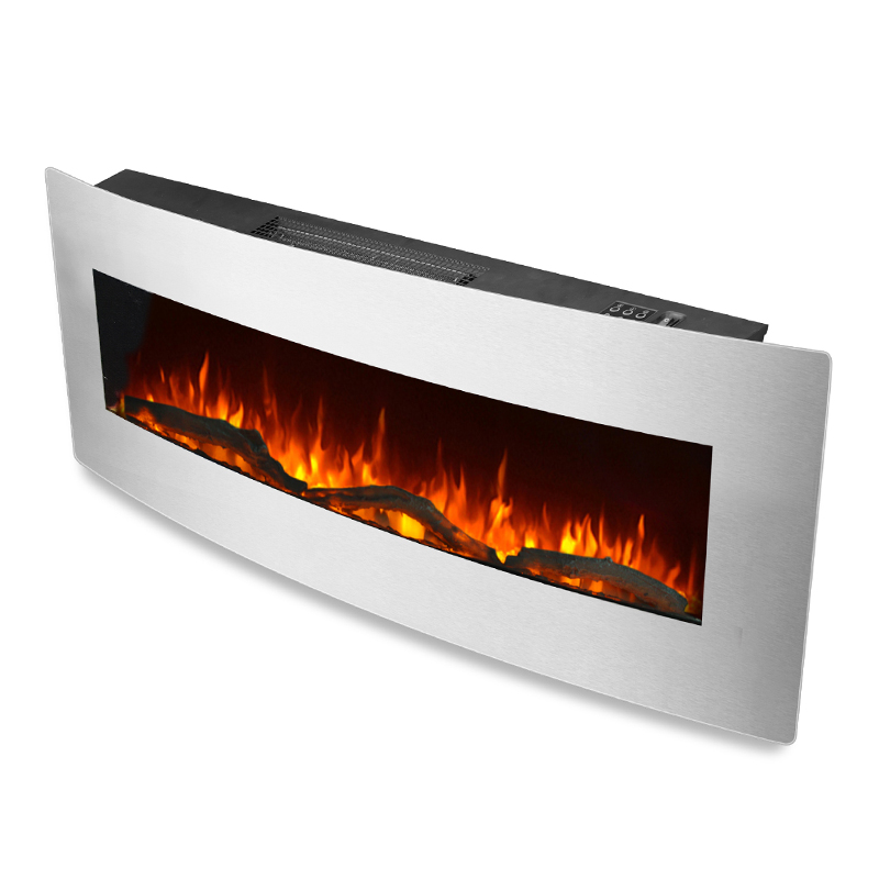 Curved Electric Fireplace Wall Mounted Electric Heater AF510-P10H Curve ...