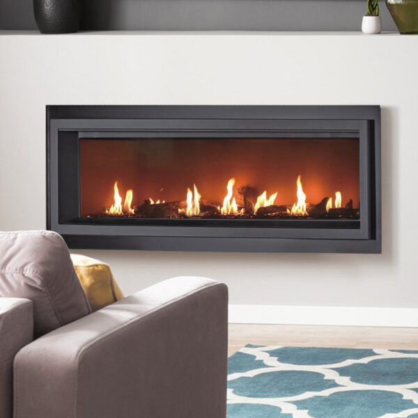 B-Vent Gas Fireplace | Impressive Flame